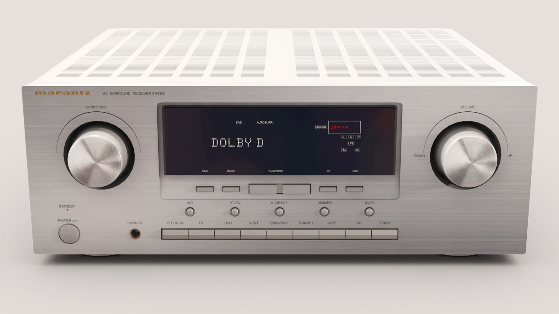 3d Model Marantz Receiver