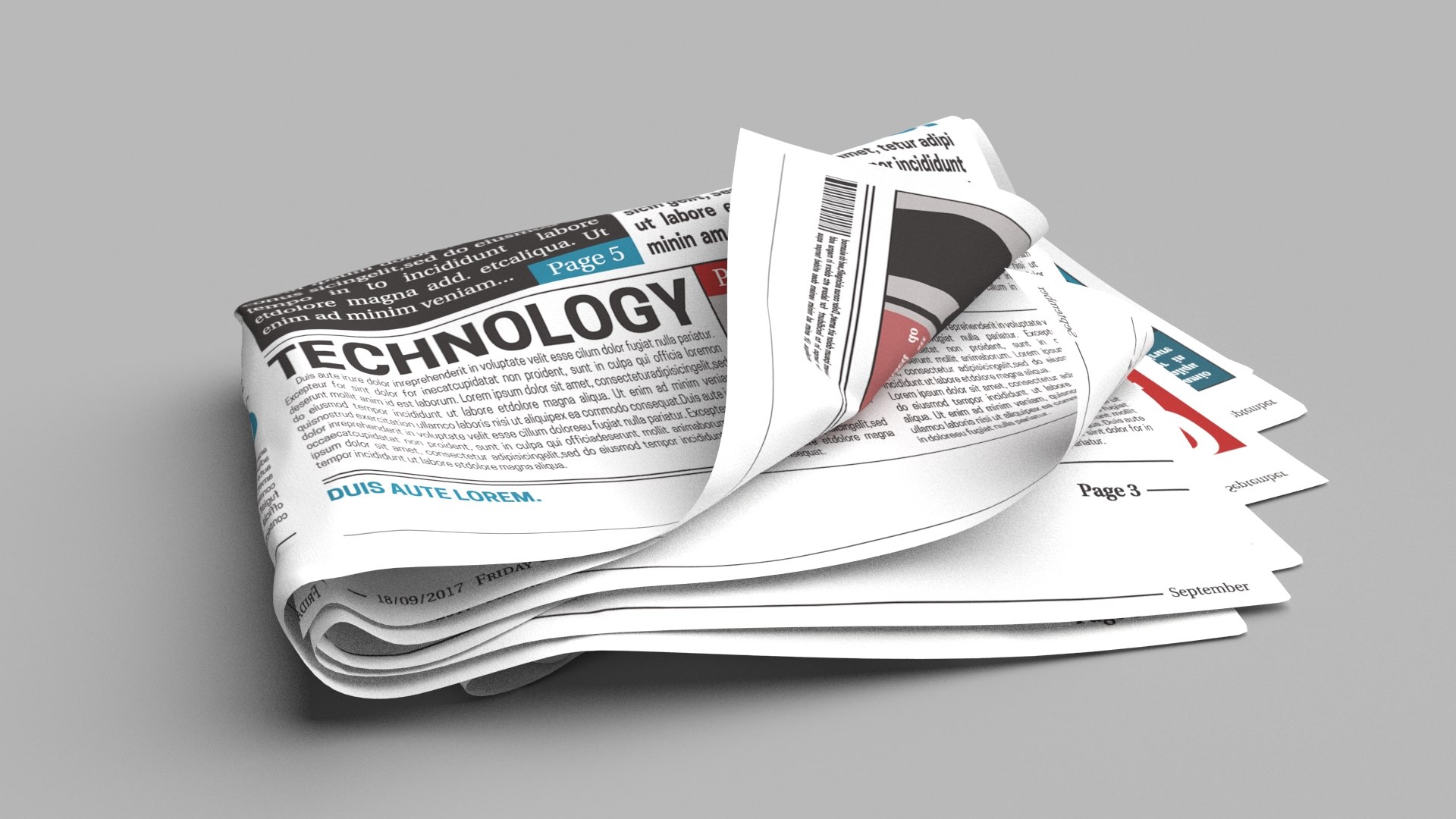 3D Model Newspaper Scenes - TurboSquid 1556147