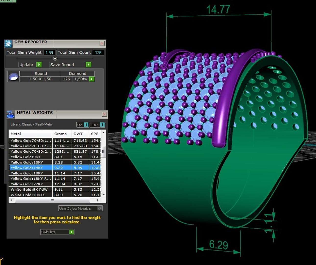 Ring Gems 3D Model - TurboSquid 1707005