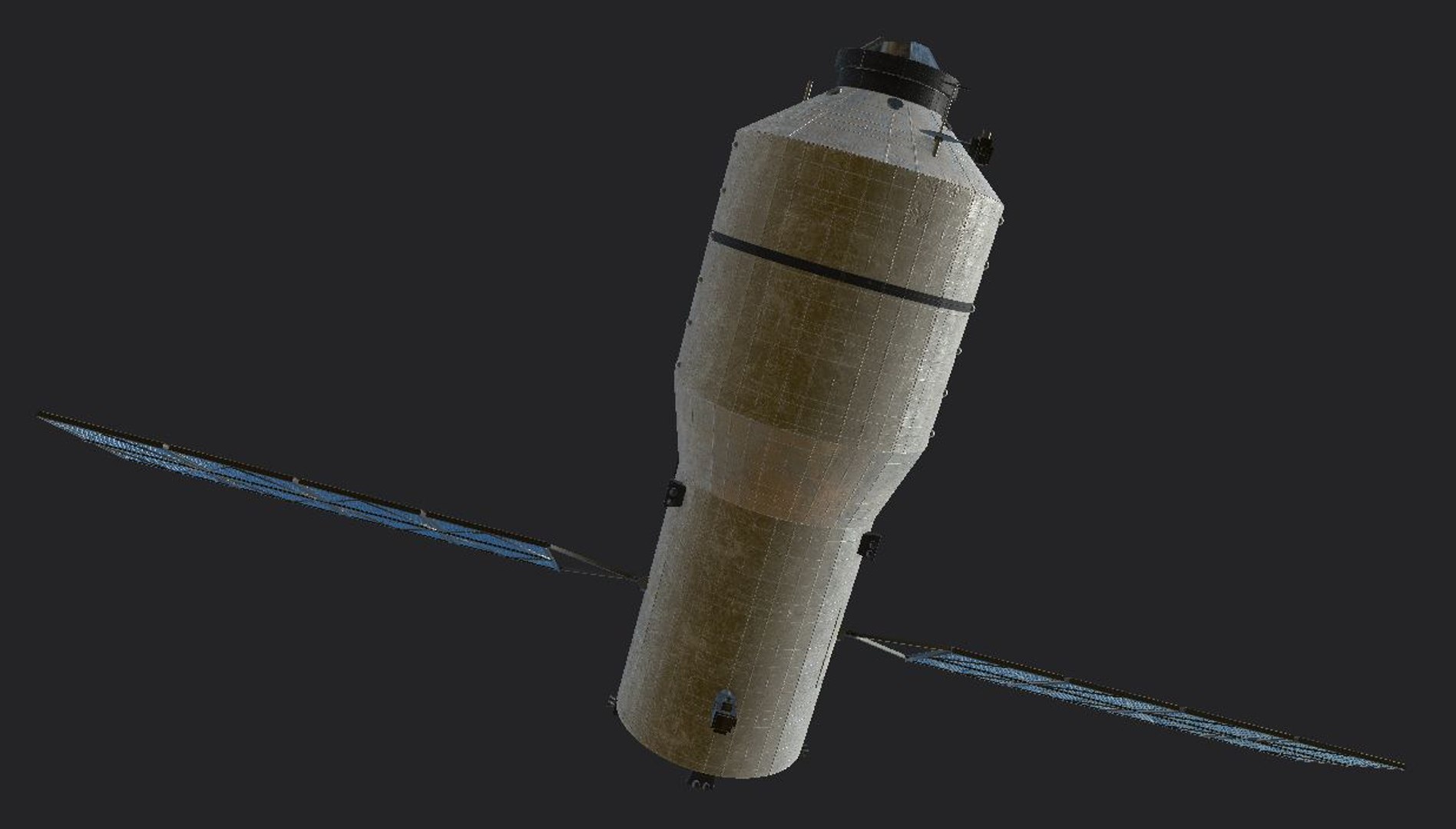 3D Tiangong 1 Model - TurboSquid 1243902