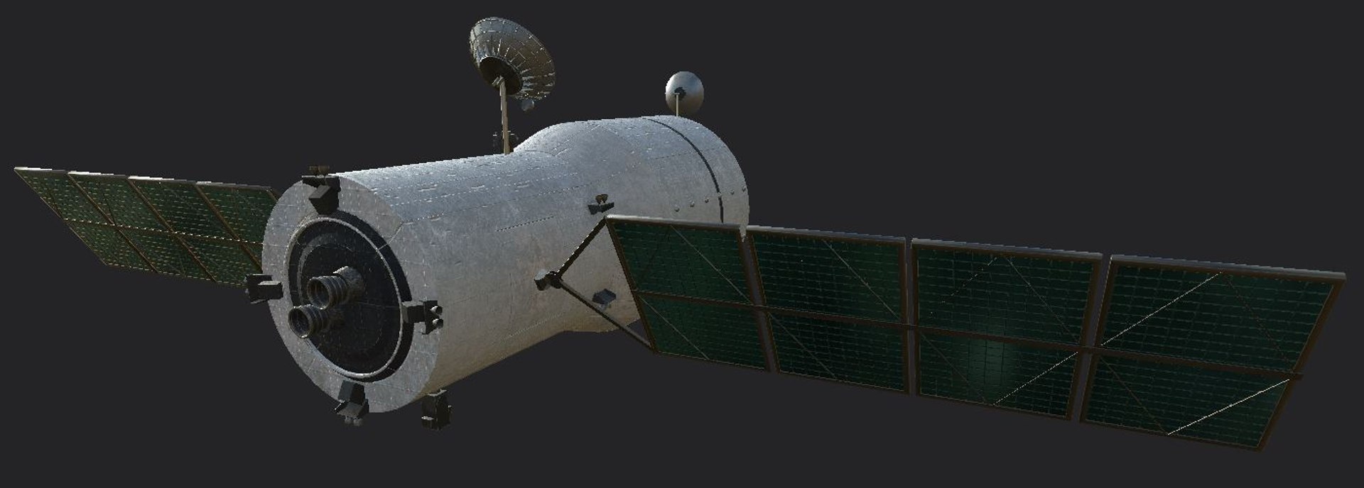 3D Tiangong 1 Model - TurboSquid 1243902