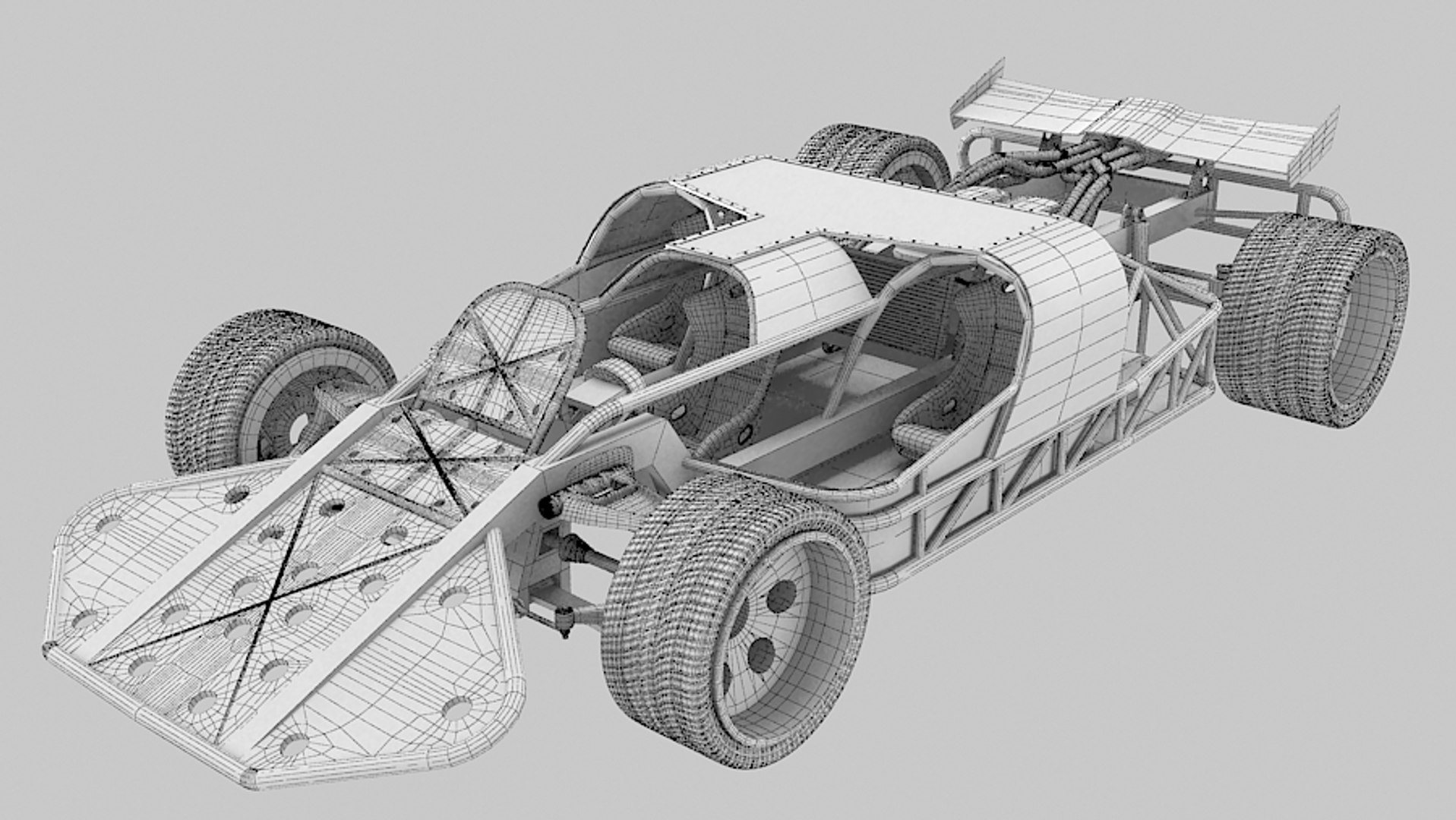 flip car 3d model