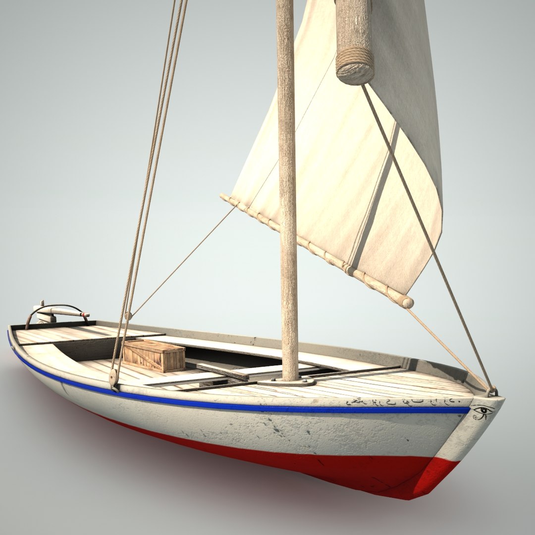 3d Model Sailing Boat
