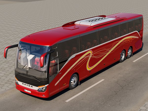 3d model setra s 517 hd