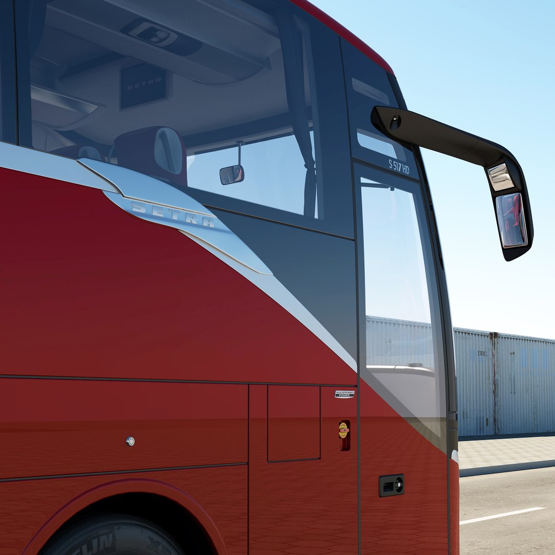 3d Model Setra S 517 Hd