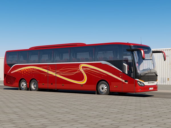 3d model setra s 517 hd