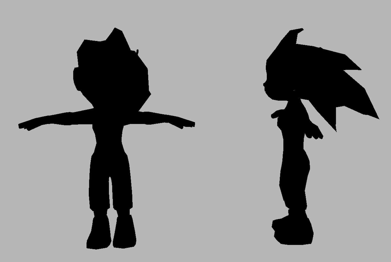 3d Obj Girl Character