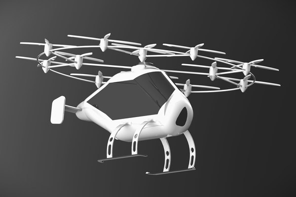 High-quality Solidworks 3D model of the Volocopter carrier 3D-Modell ...