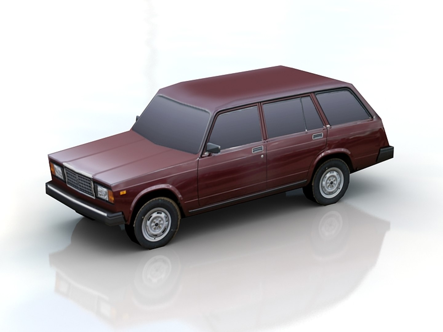 3d lada combi cars model