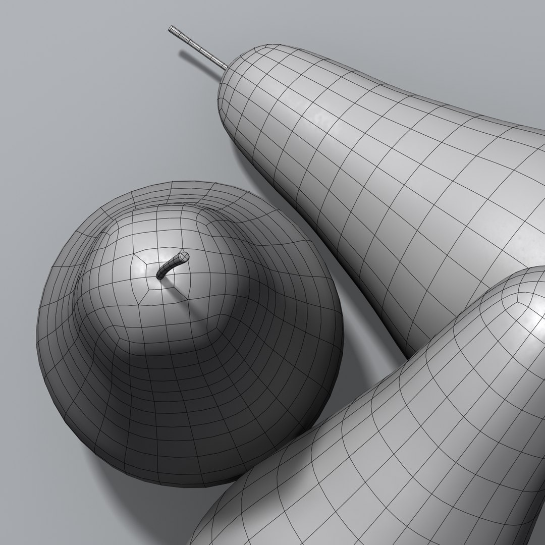 3d Conference Pear Model