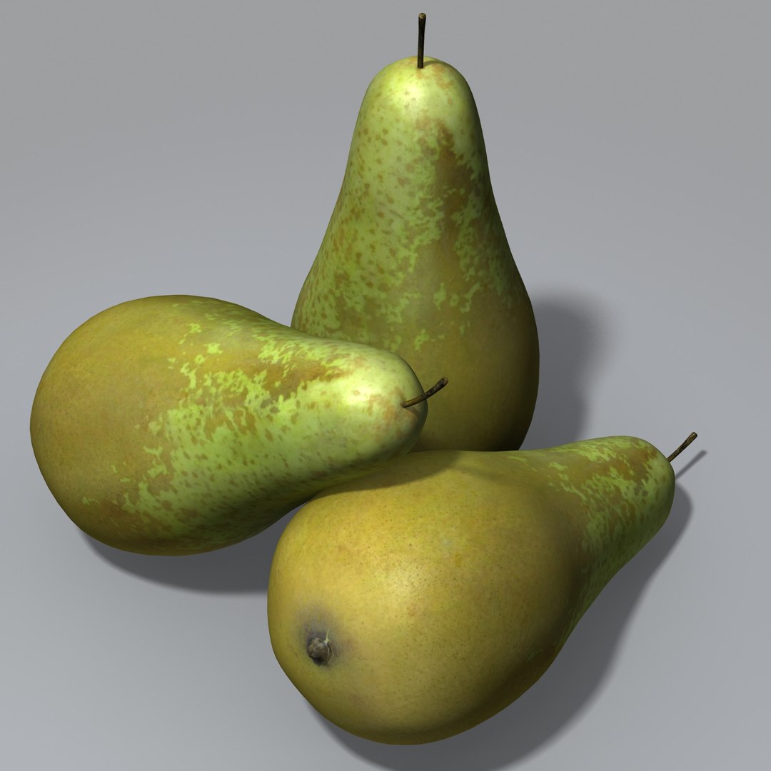 3d Conference Pear Model