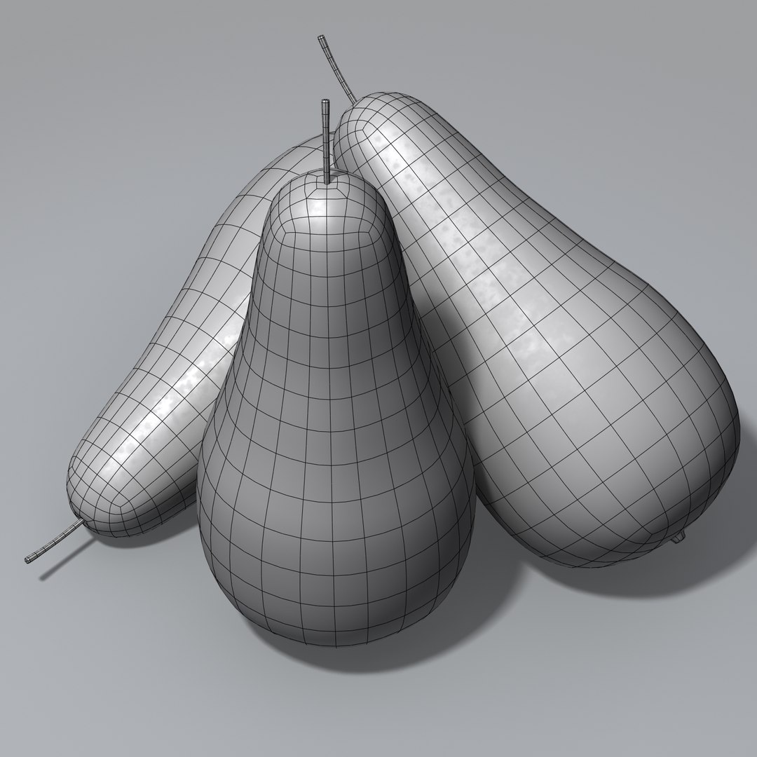 3d Conference Pear Model