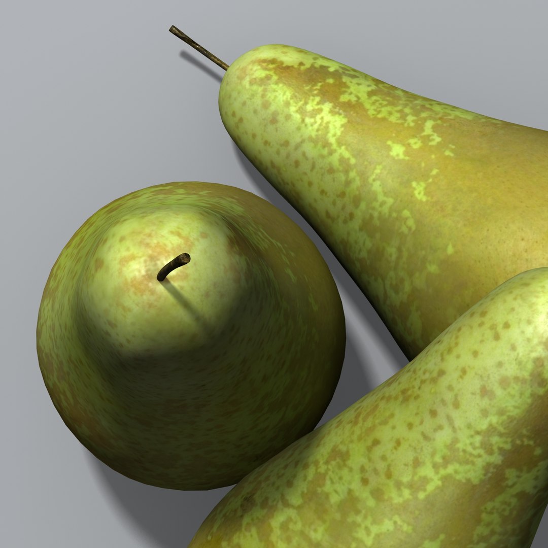 3d Conference Pear Model