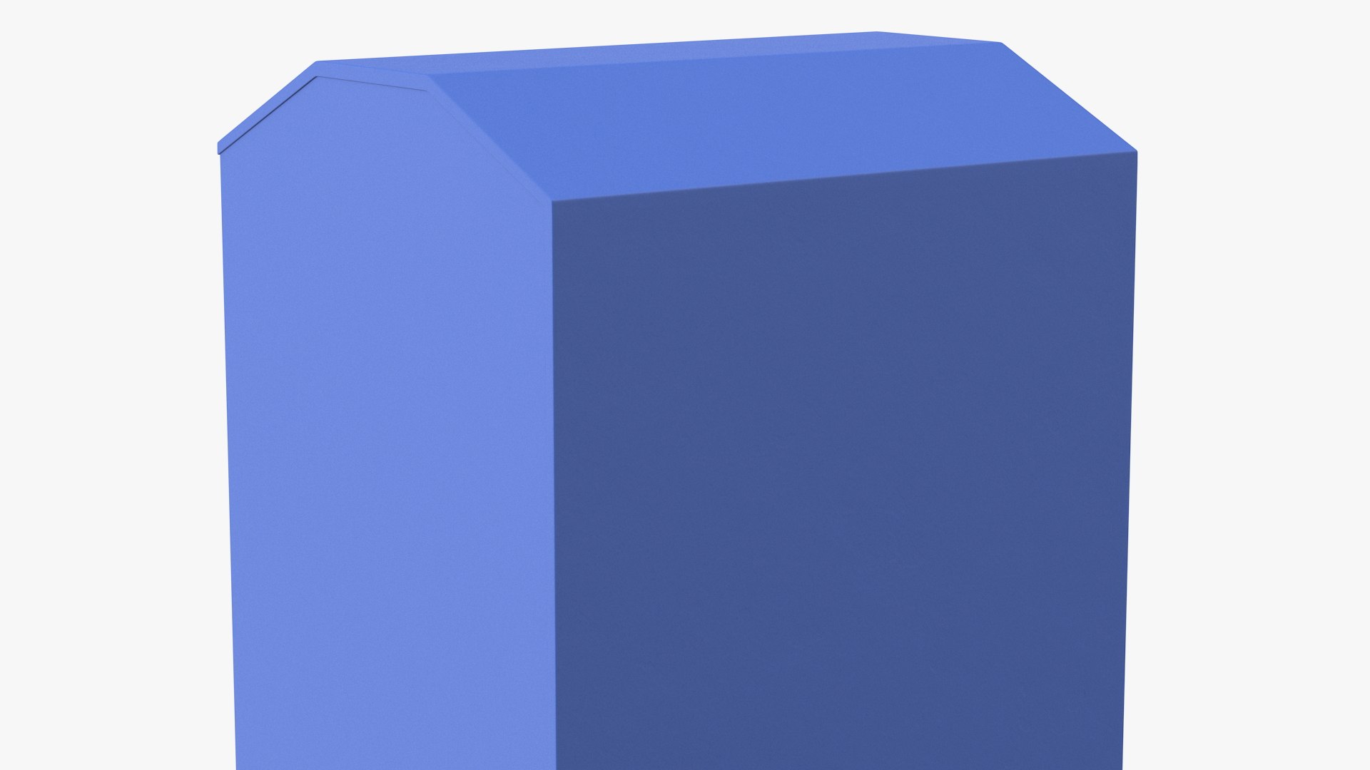 3D Clothing Drop Box Blue - TurboSquid 2047640