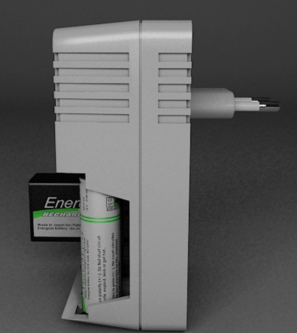 3d model energizer charger