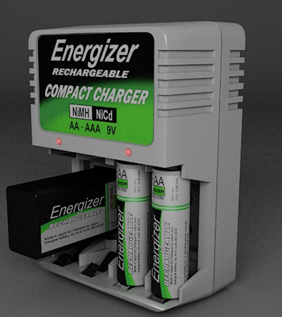 3d model energizer charger