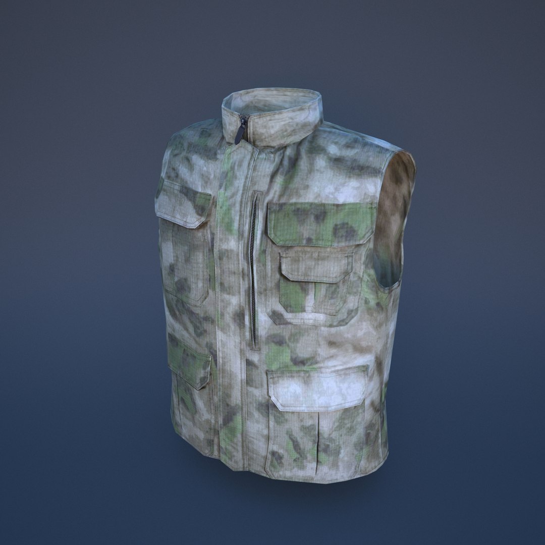 3D Military Vest Model - TurboSquid 1608867