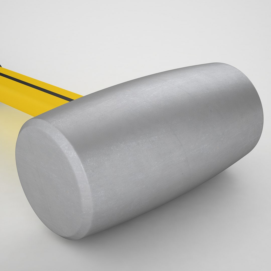 3d Aluminum Hammers Model