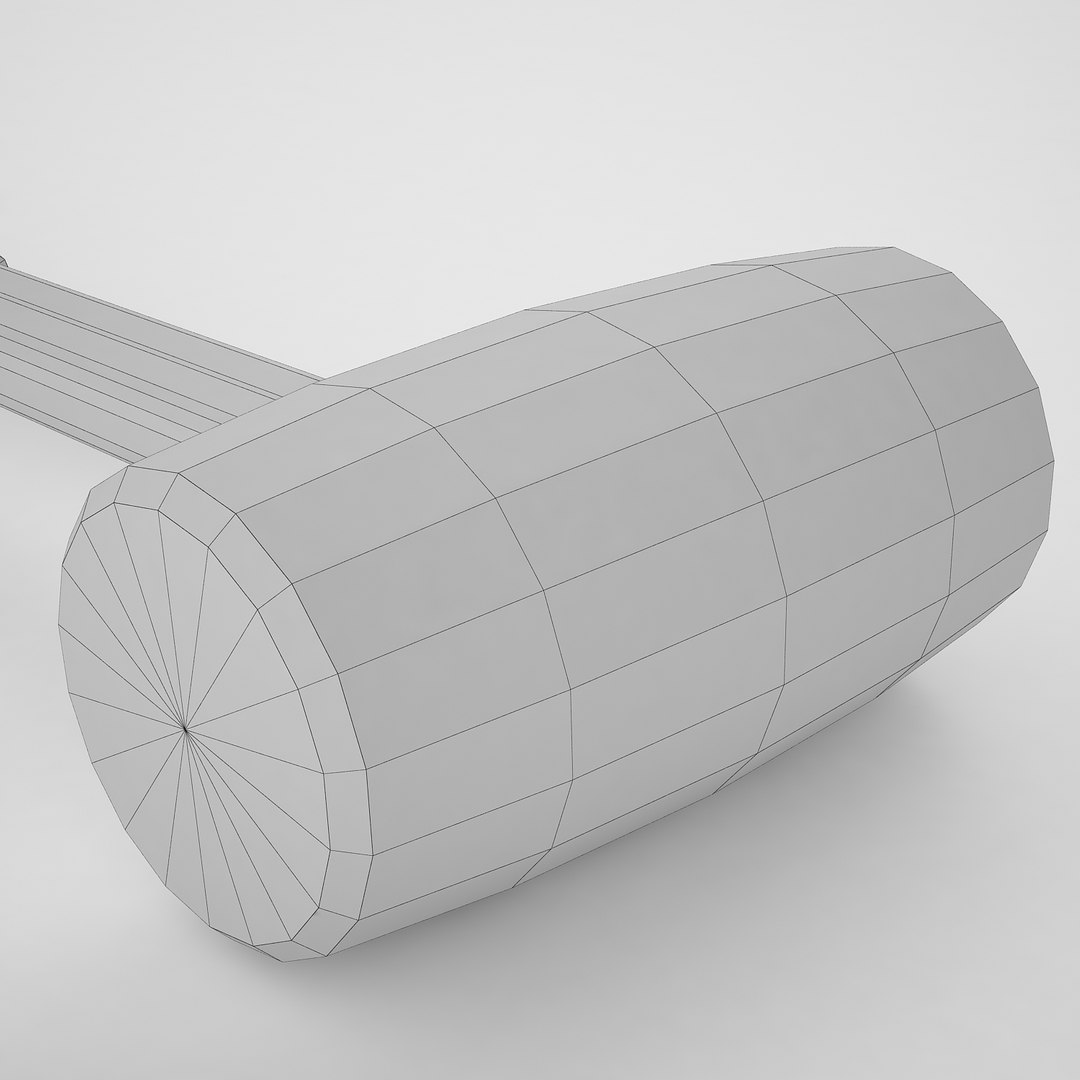 3d Aluminum Hammers Model