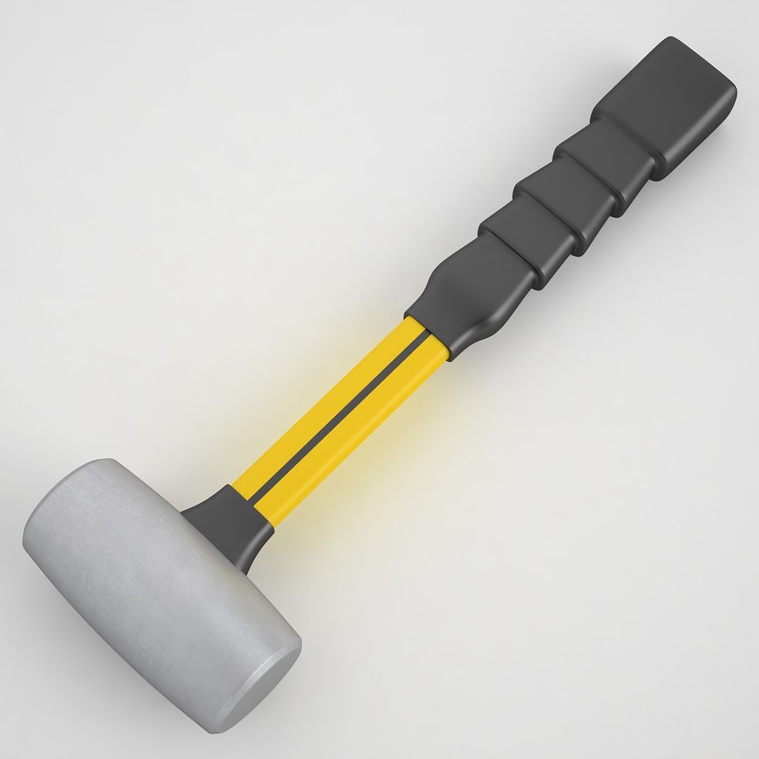 3d Aluminum Hammers Model