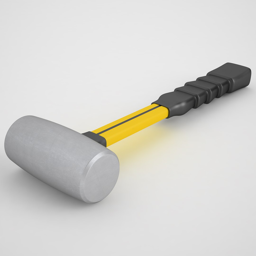 3d Aluminum Hammers Model