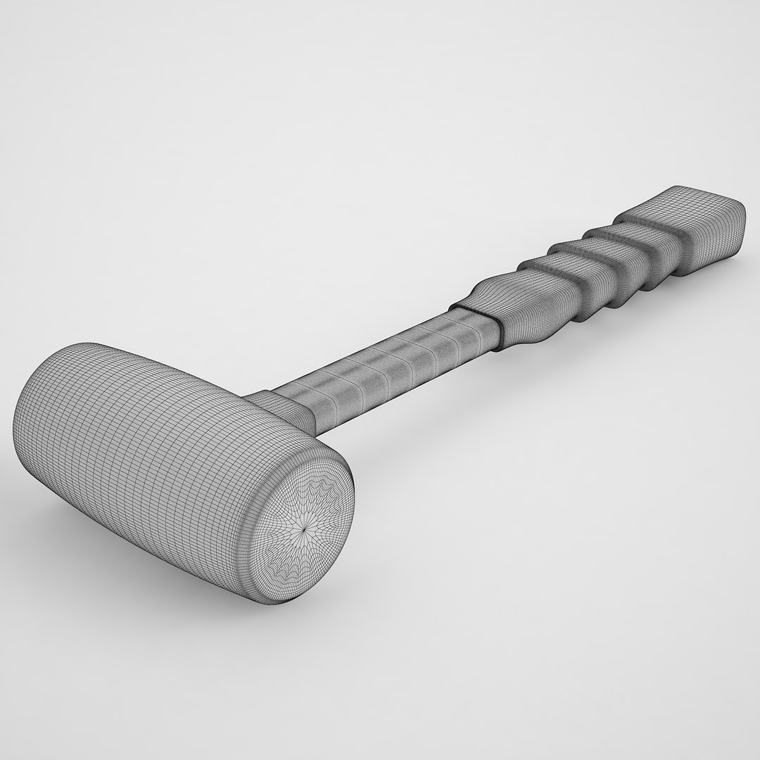 3d Aluminum Hammers Model