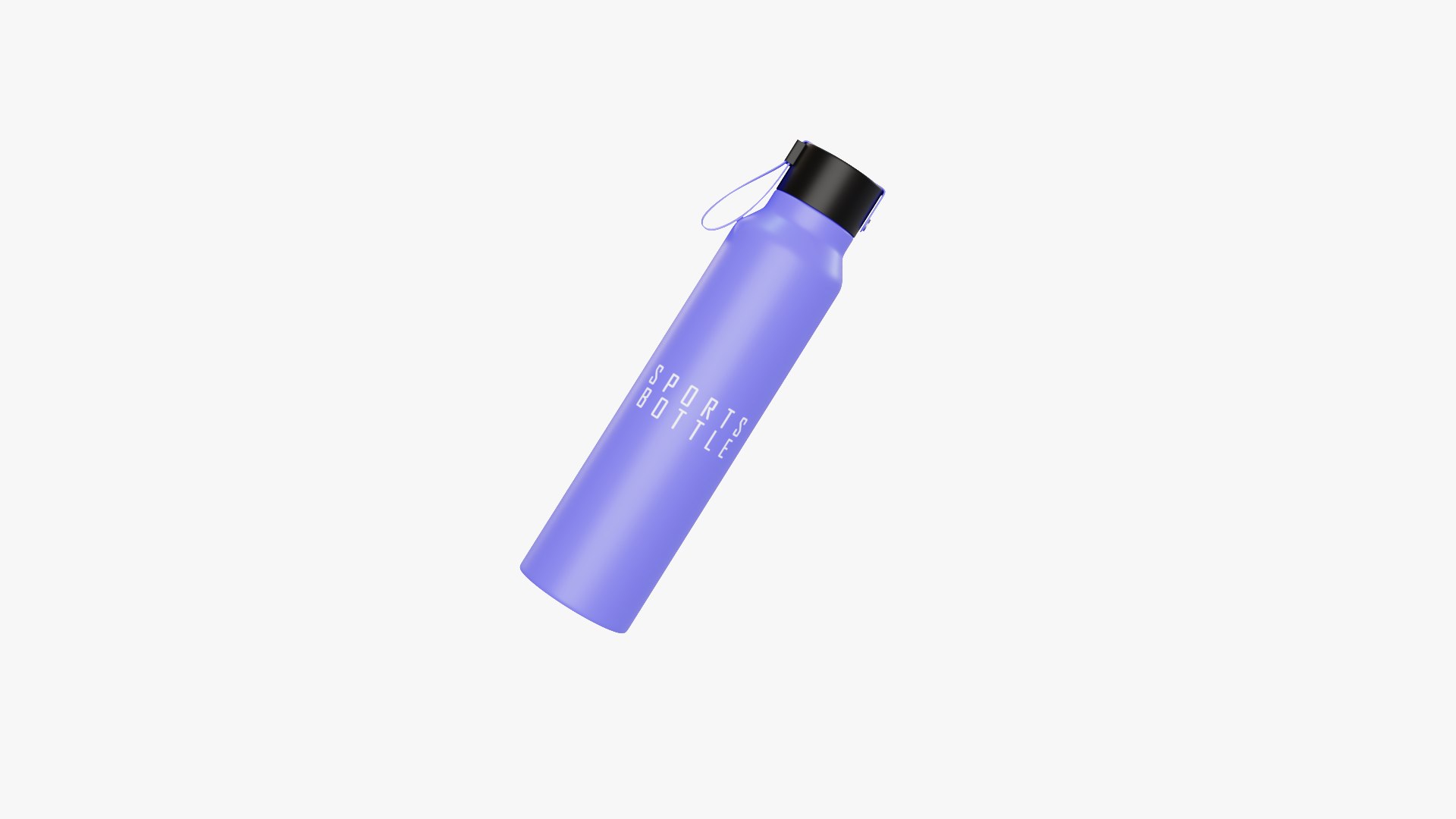Sports Bottle Blue 3D Model - TurboSquid 2044743