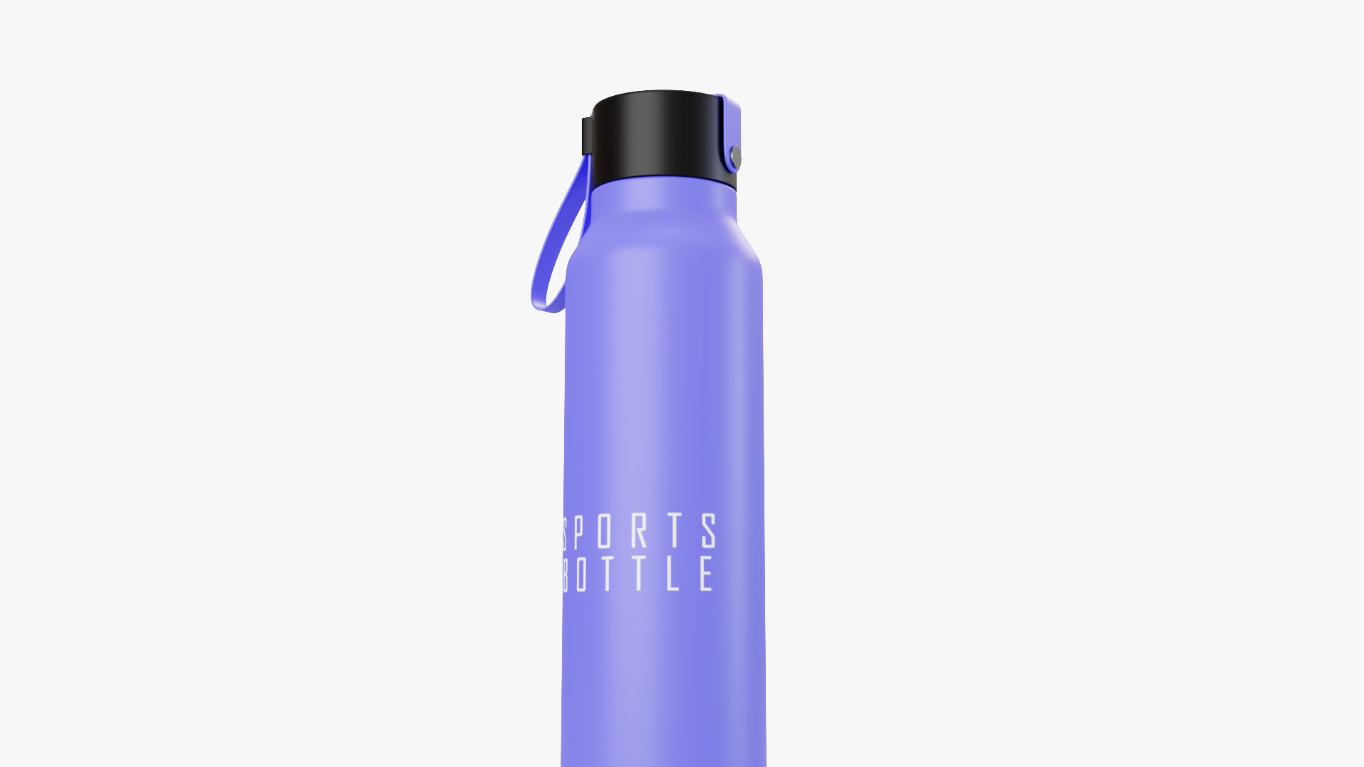 Sports Bottle Blue 3D Model - TurboSquid 2044743