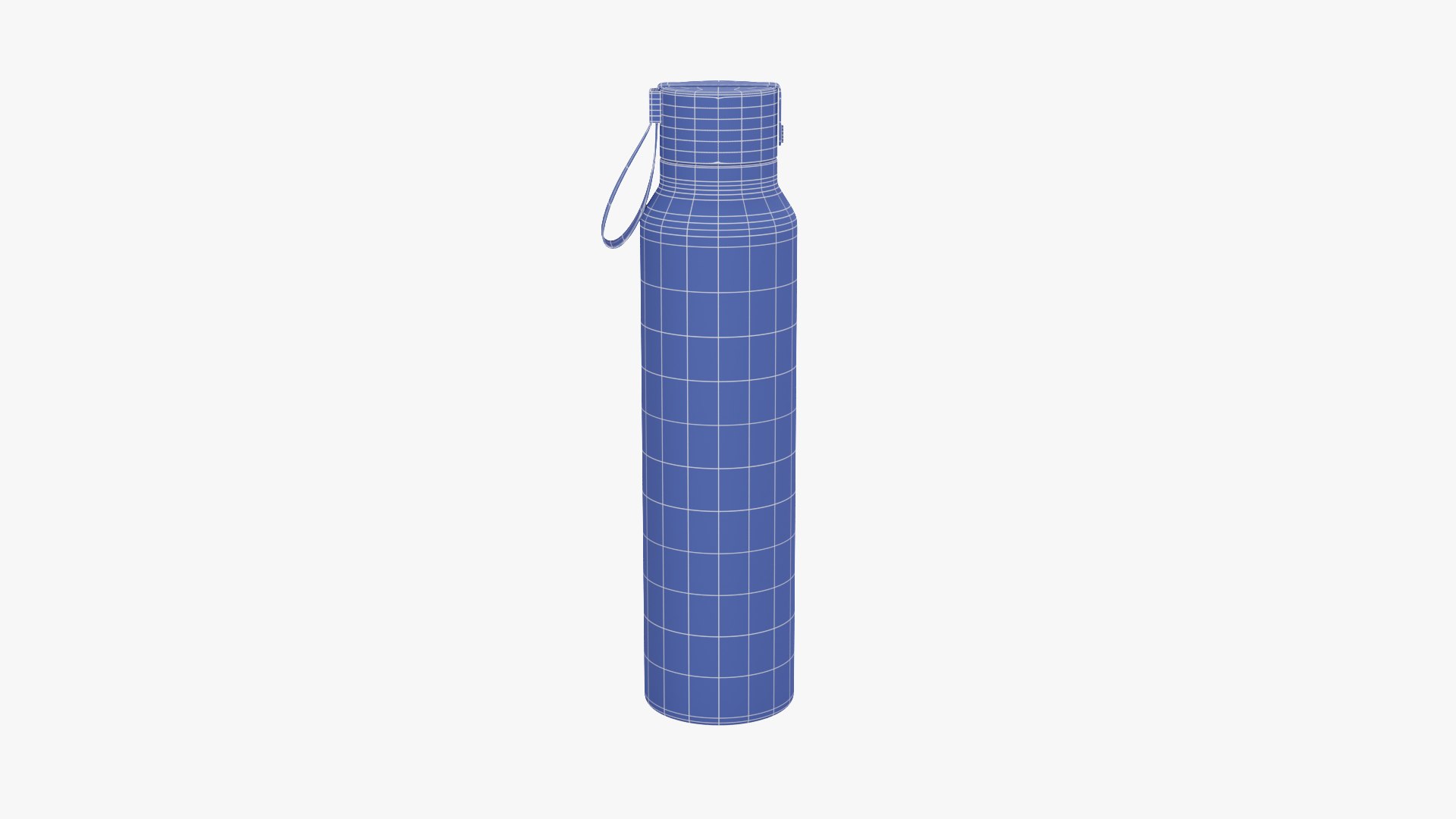 Sports Bottle Blue 3D Model - TurboSquid 2044743