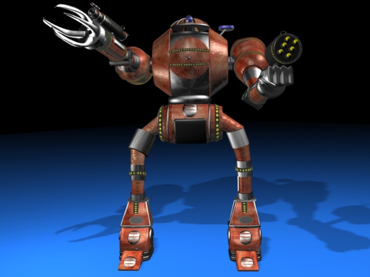 3d Giant Robot Model