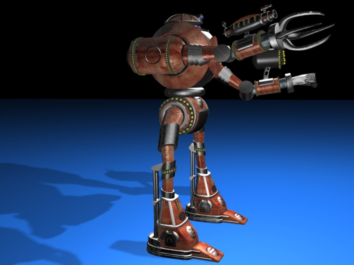 3d Giant Robot Model
