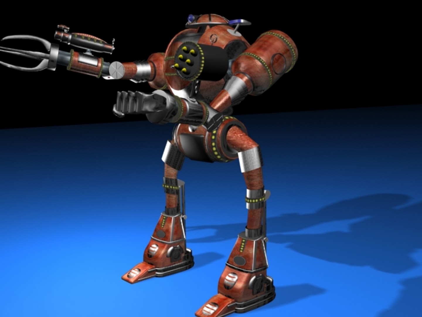 3d Giant Robot Model