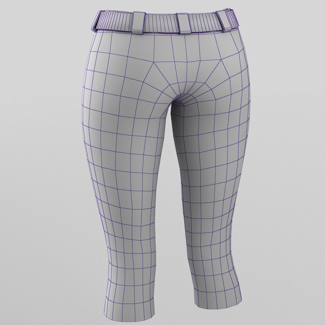 3d model of cartoon character girl body