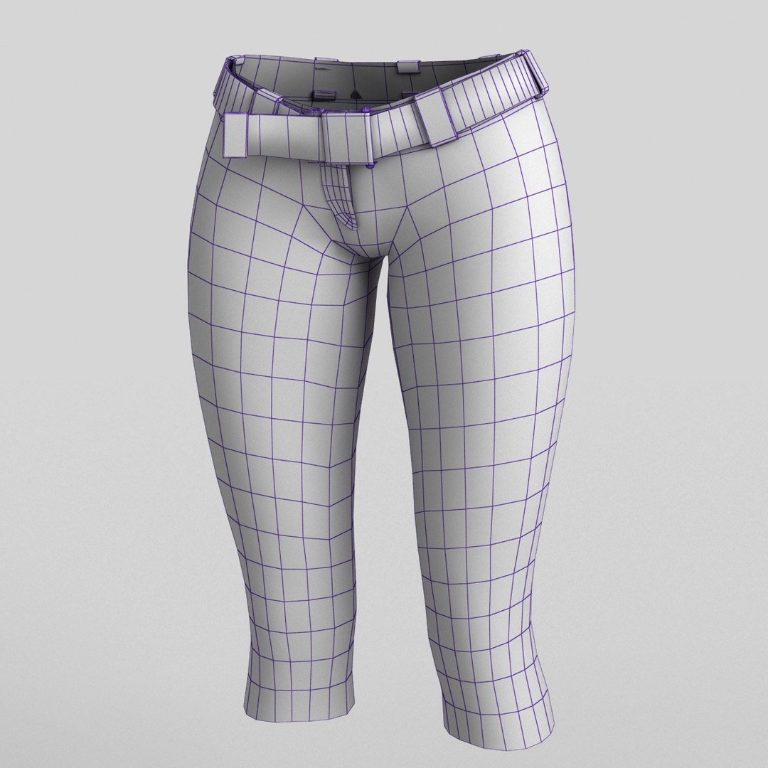 3d model of cartoon character girl body