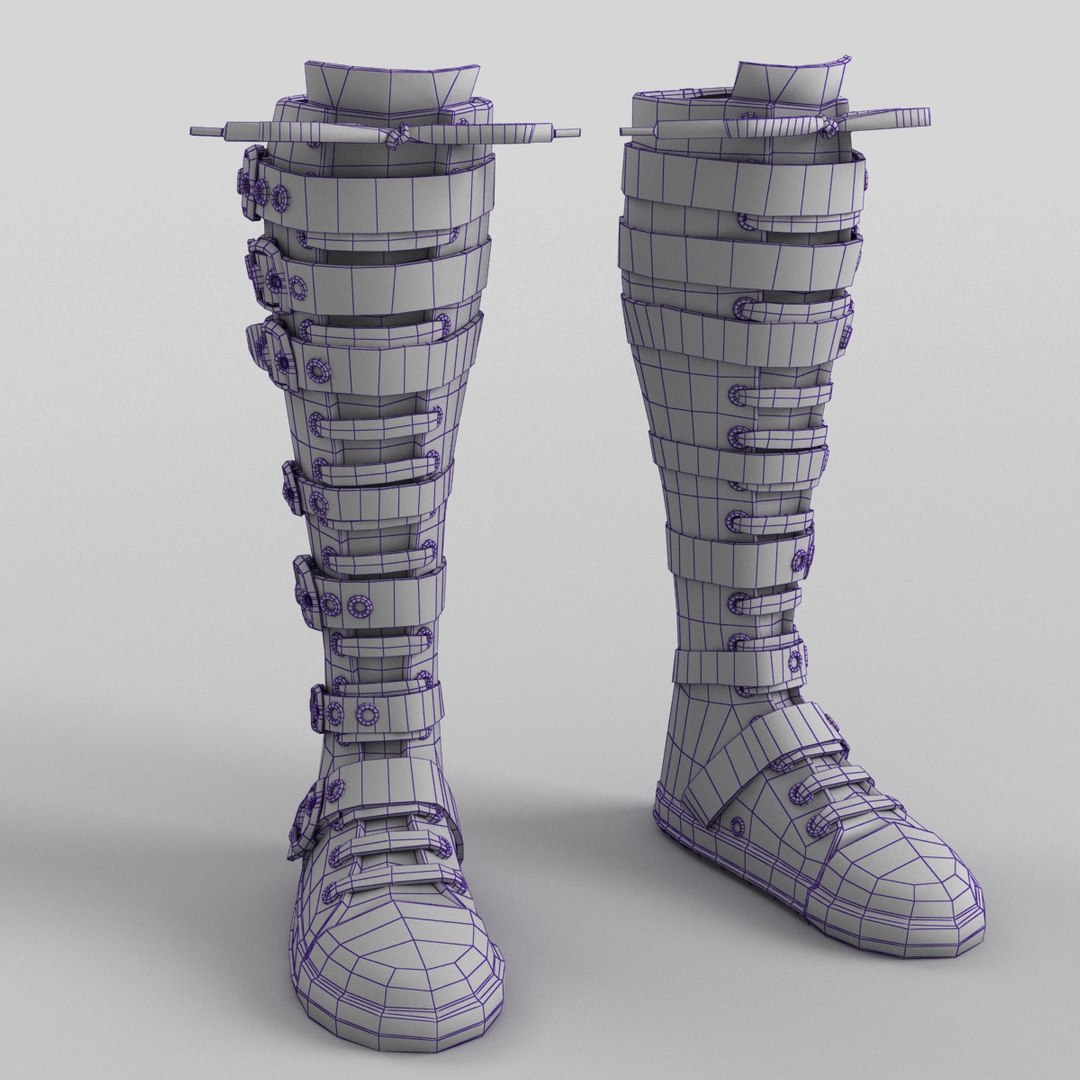 3d model of cartoon character girl body