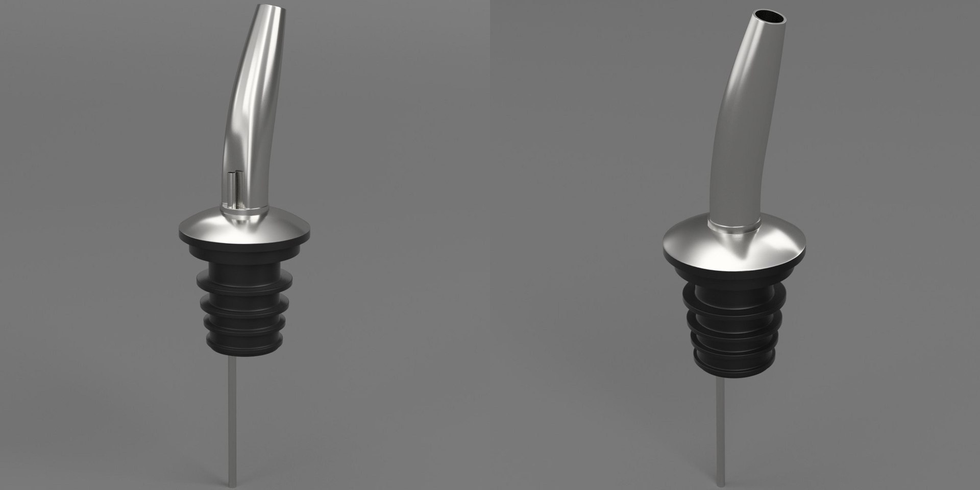 Liquor bottle pouring spout 3D - TurboSquid 1558416