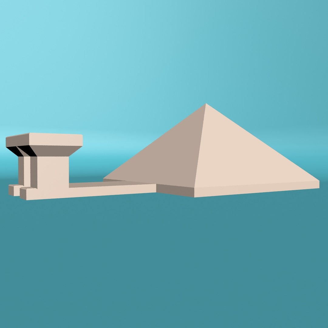Pyramid 3D Model - TurboSquid 1198985