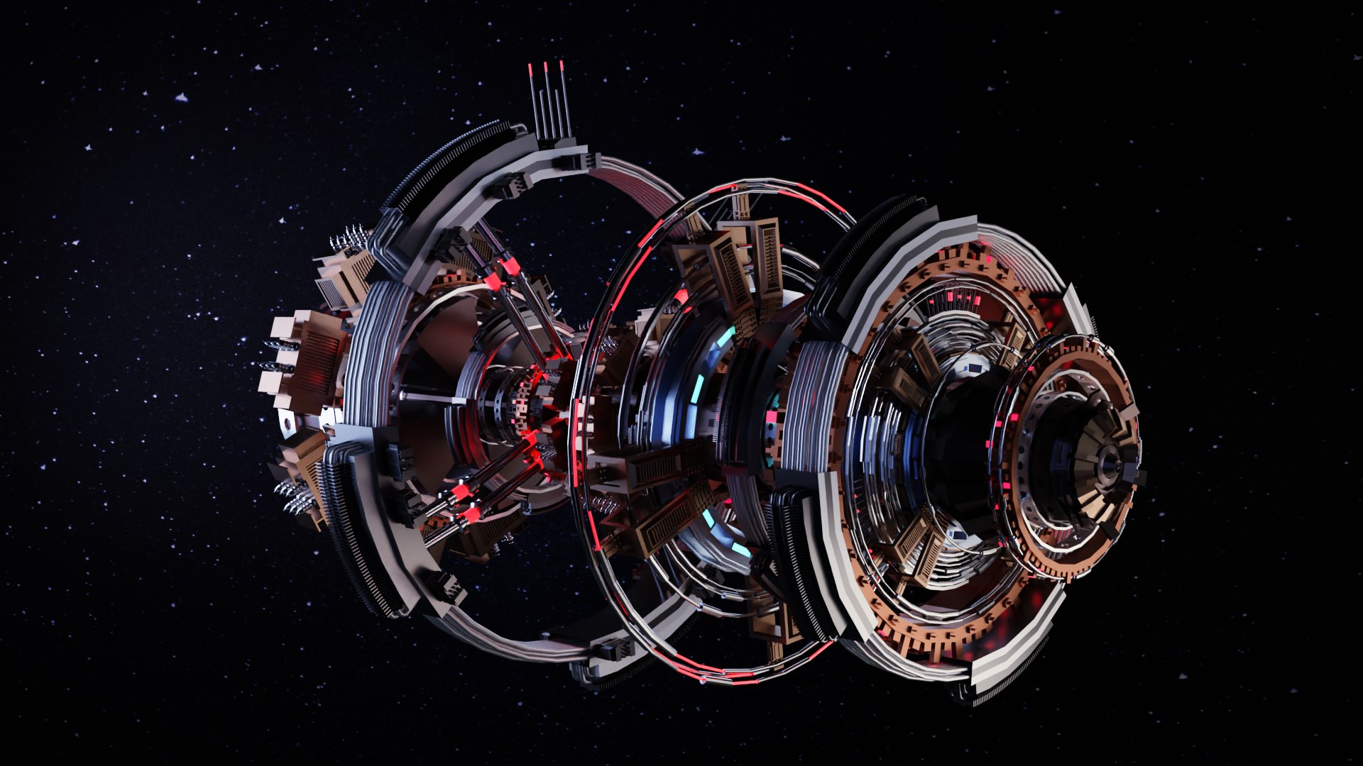 Alien Spaceship 3D - TurboSquid 2053349