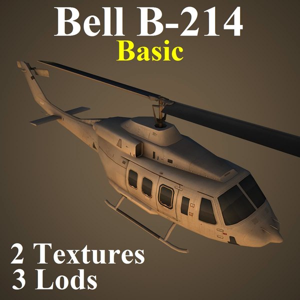 Bell 214 3D Models for Download | TurboSquid