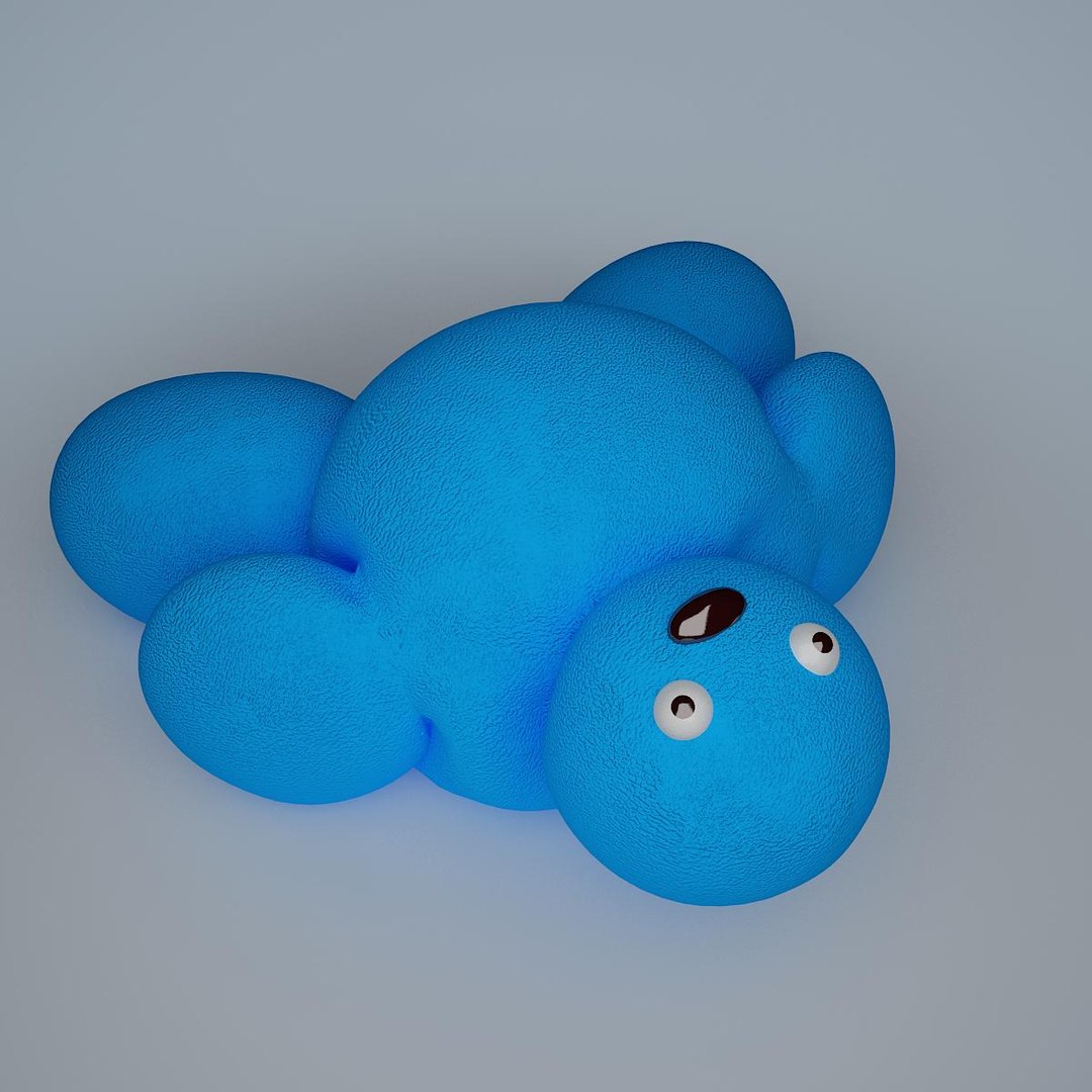 plush toy mimo 3d max