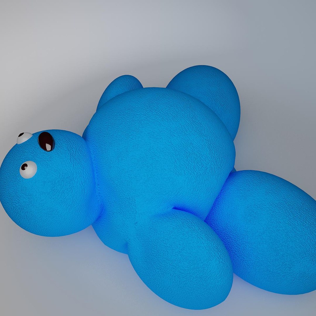plush toy mimo 3d max