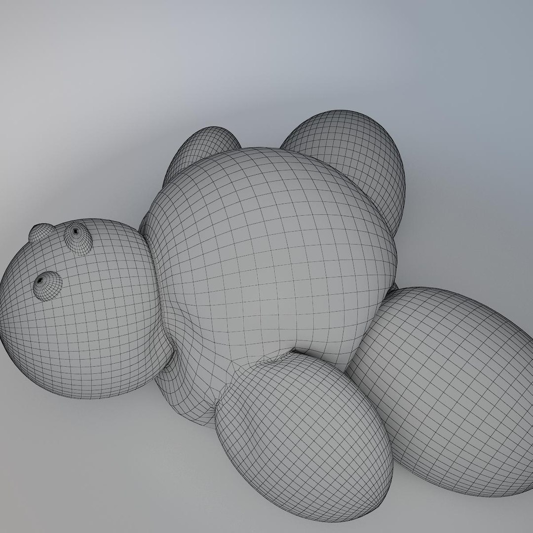 plush toy mimo 3d max