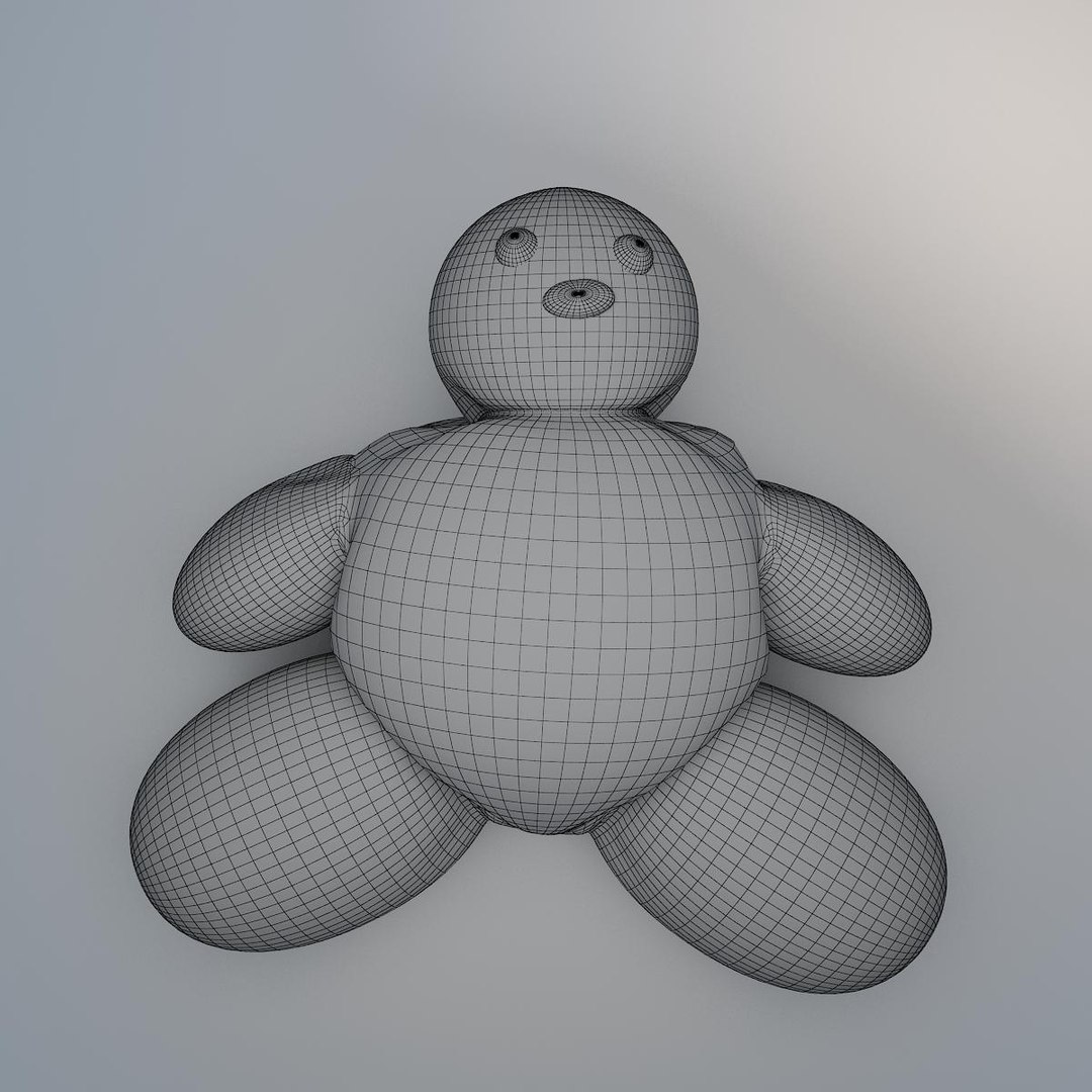 plush toy mimo 3d max