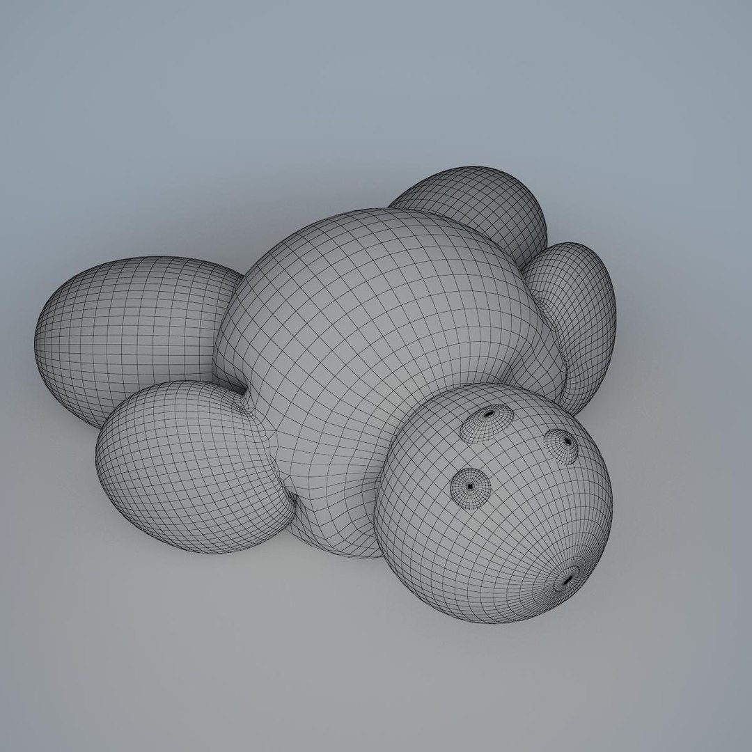 plush toy mimo 3d max