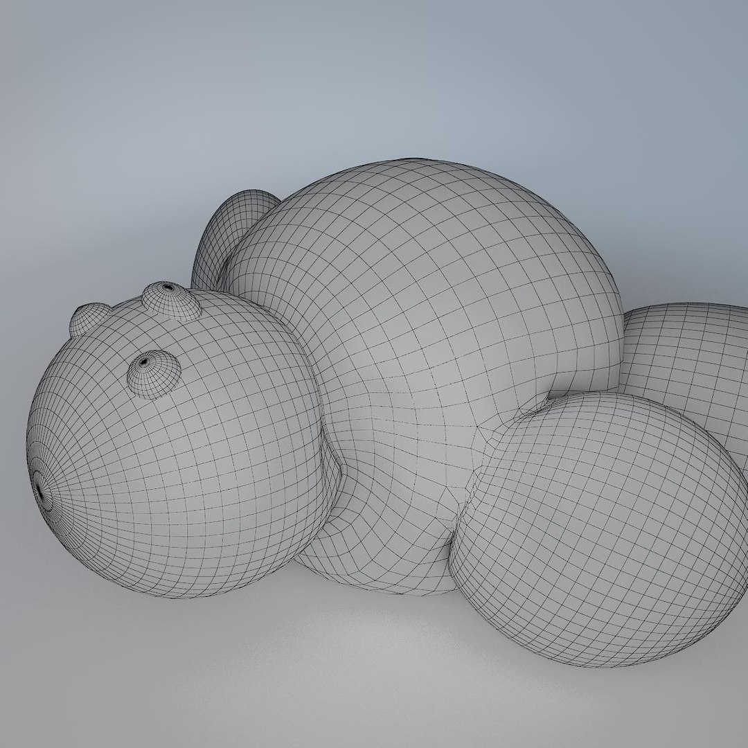 plush toy mimo 3d max