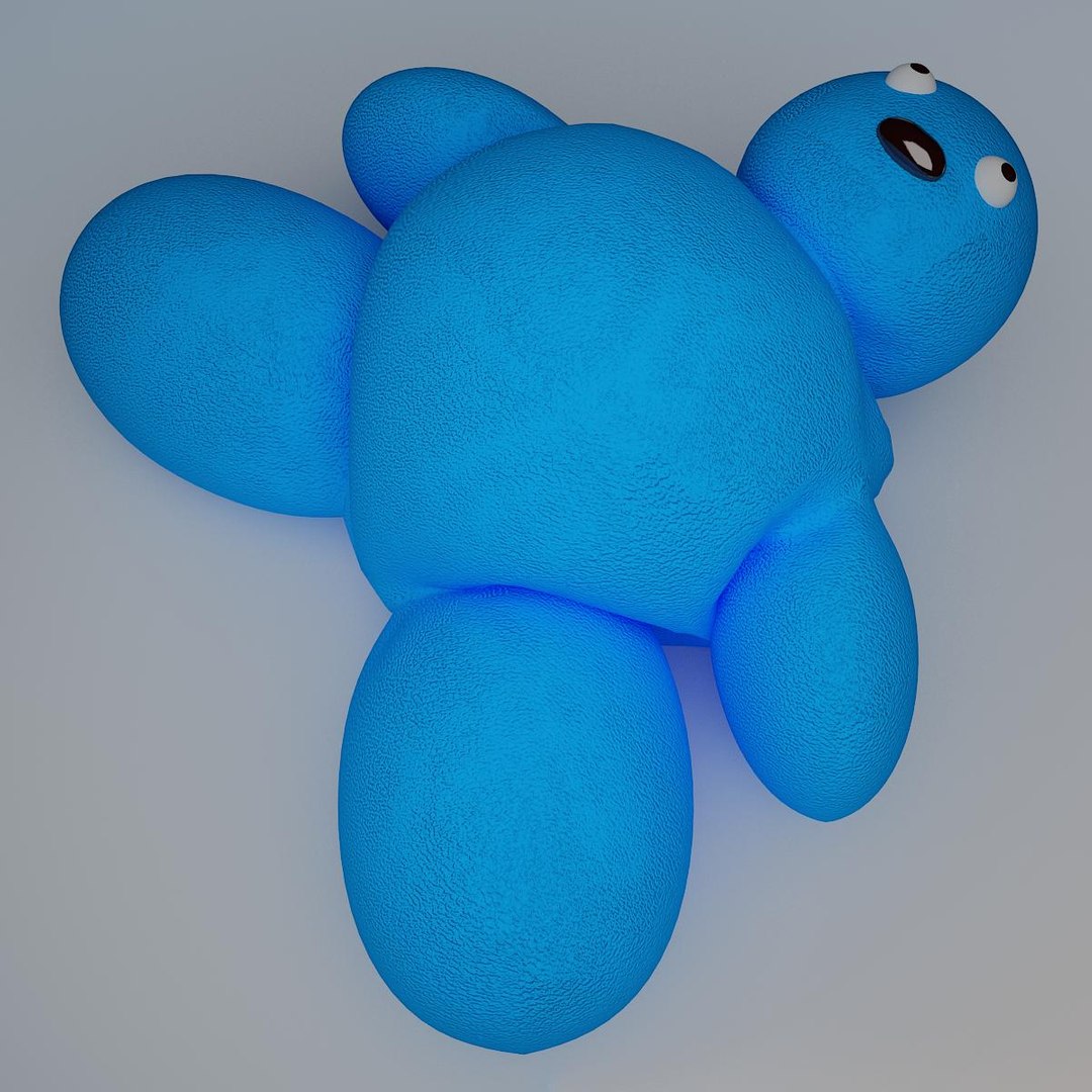 plush toy mimo 3d max