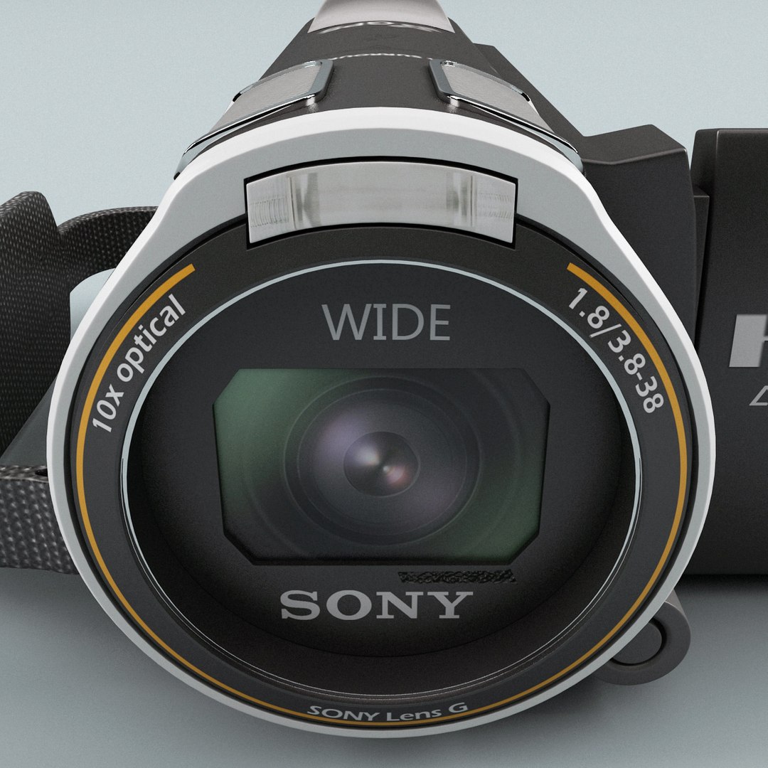 Handycam Sony Hdr-cx560v 64gb 3d Model