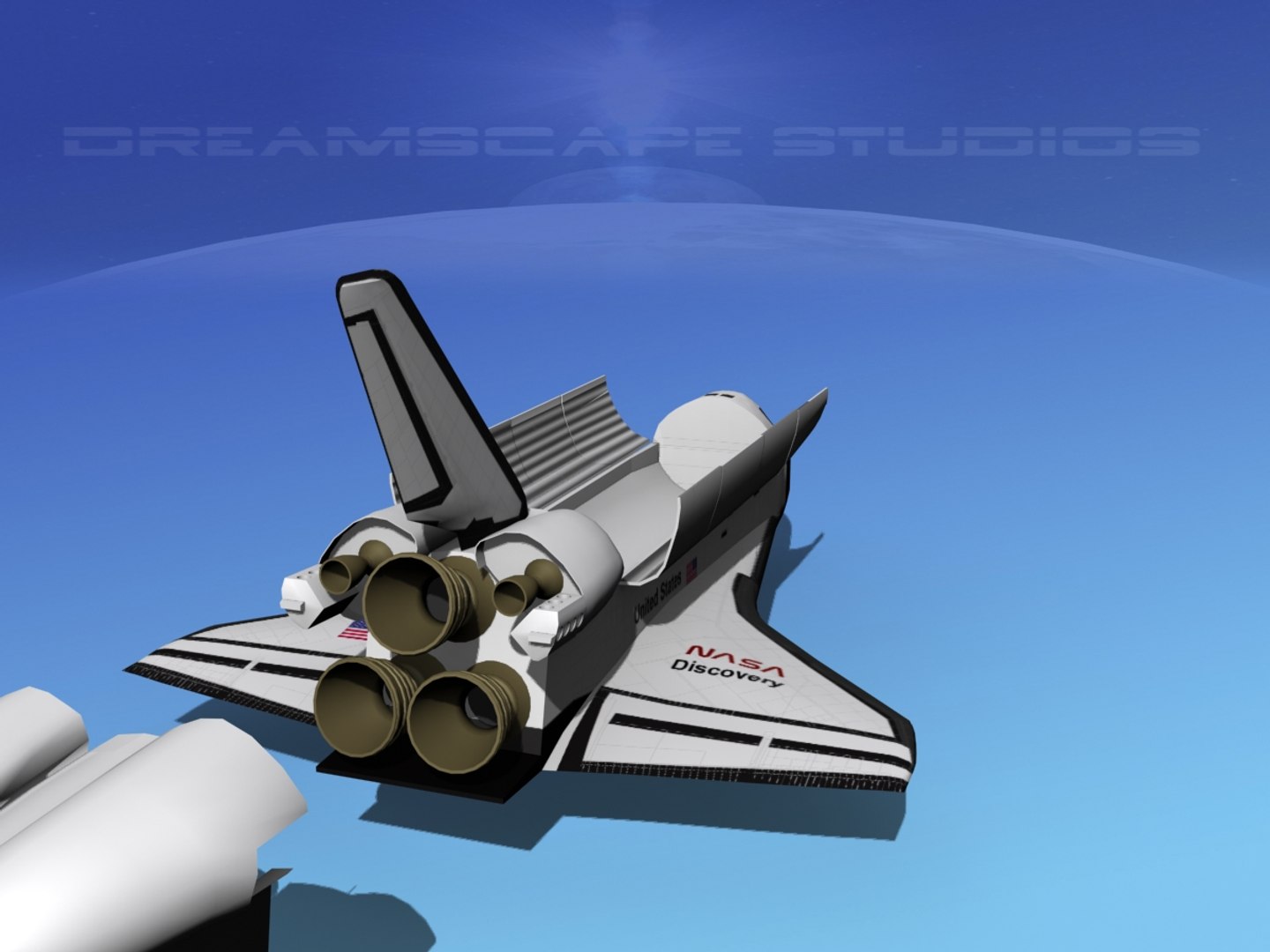 3d Model Landing Space Shuttle