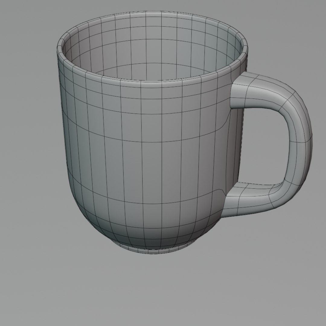 Burgundy Coffee Cup 3D Model - TurboSquid 2297813
