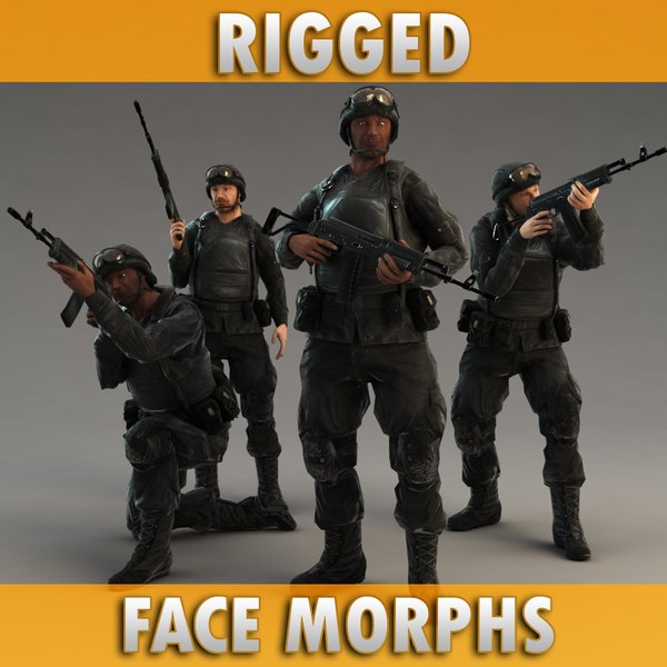 Free 3D Swat Models | TurboSquid